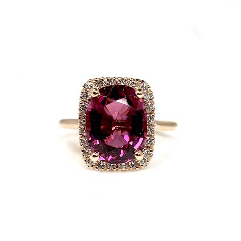 Rhodolite Garnet Ring