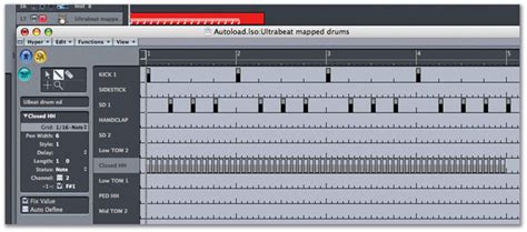 Creating A Drum Editor In Logic