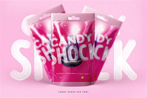 Candy Shock Svg Font Youworkforthem