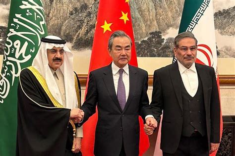 在中国斡旋下，沙特和伊朗同意恢复外交关系 Wsj