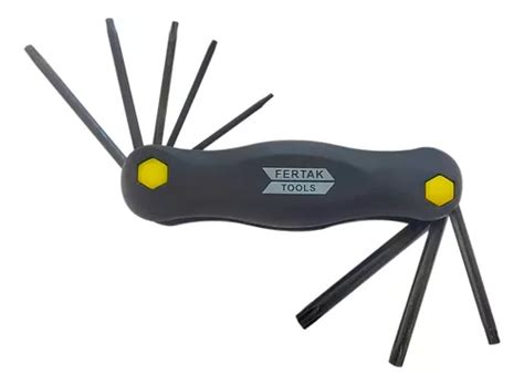 Jogo Chave Torx Torque T A T Tipo Canivete Pe As Crv Mercadolivre