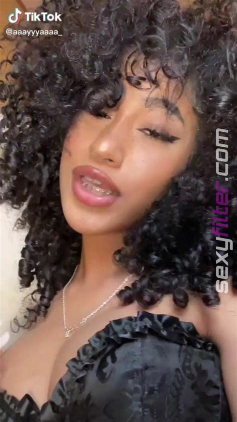 Sexy Aya Tanjali Shows Cleavage In Black Corset Sexyfilter Com