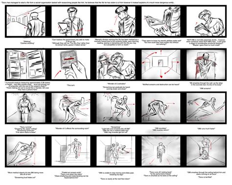 Scp 096 Vs Tooru Story Board Concept P1 By Rederic7 On Deviantart