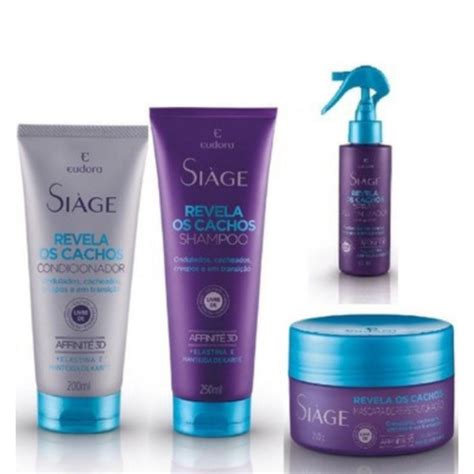 Eudora Kit Siàge Revela Os Cachos 4 Itens em Promoção Ofertas na