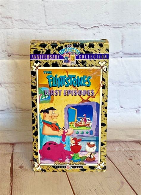 The Flintstones First Episodes VHS By Hanna Barbera Home Video Not Rated Runtime