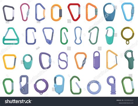 Carbine Icons Set Cartoon Vector Carabine Stock Vector Royalty Free