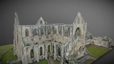 Tintern Abbey 3d Model Buy Royalty Free 3d Model By South West Aerial