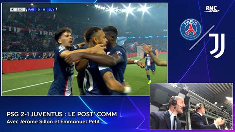 PSG 2 1 Juventus Le post comm RMC Sport du succès parisien