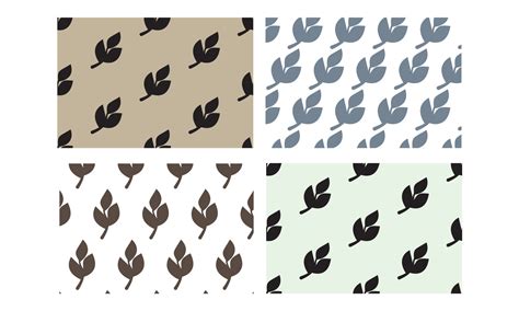 Leaves Repeated Pattern Design Allover Print Textile Print Design