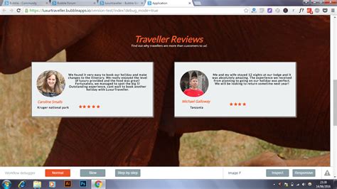 Responsive Design Issue Need Help Bubble Forum