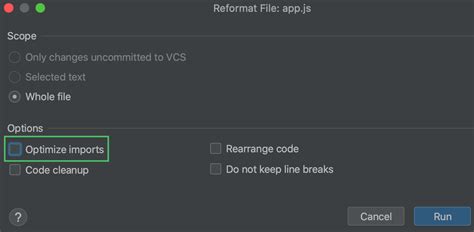 Auto Import WebStorm Documentation