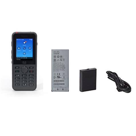 Cisco 8821 Wireless Ip Phone With Battery Power Adapter Pmc Telecom
