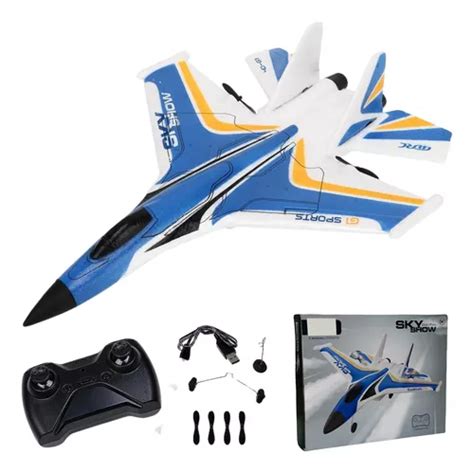 Avión De Control Remoto Falcon G1 Fighter Jet Rc Rtf 20 Min Meses Sin