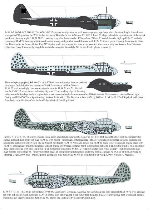 Junkers Ju 88 S 3 Conversion For Dragon Junkers Ju 88 G 6 Kit Aims