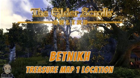 Eso Betnikh Treasure Map Location Elder Scrolls Online Youtube