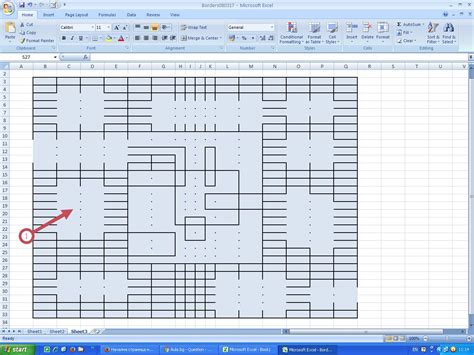 Как да чертаем границите на мрежата Gridlines в Excel Аула бг