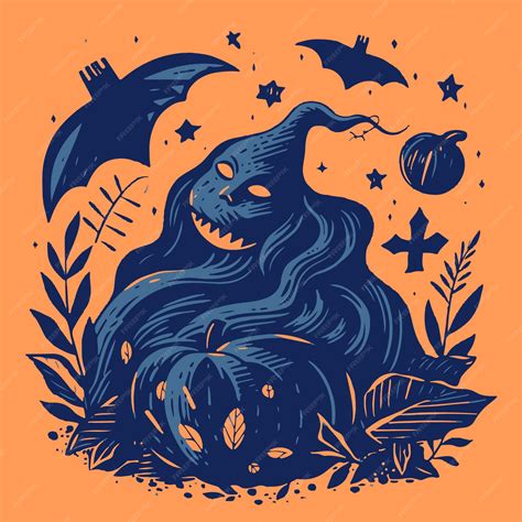 Premium Vector Haunting Elegance Matisseinspired Witch Illustration