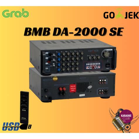 Jual Amplifier Bmb Da 2000 Se Da 2000 Se Pro Bt Stereo Mixing Ampli