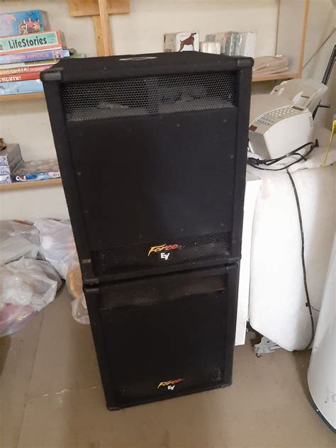 Force Ev Subs Pair 300 Watts 8 Ohm Ccho Auctions
