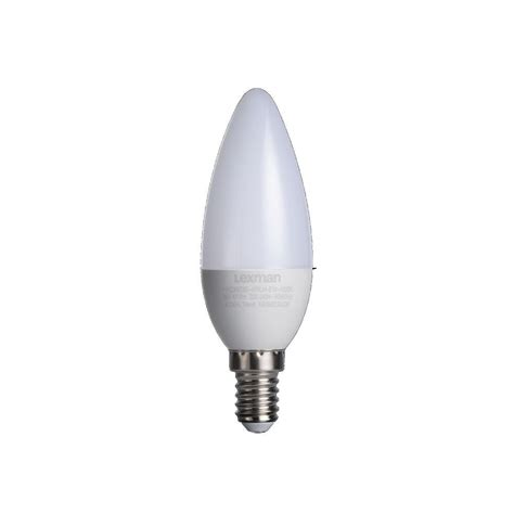 Bec Led Lexman E14 Alb Neutru 4000k 5 W 470 Lm Tip Lumanare Mat
