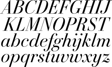 Italic Font Styles Examples
