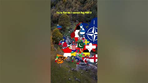 Try To Find The 1 Correct Flag Part 2 Geography Find Europe Mapper