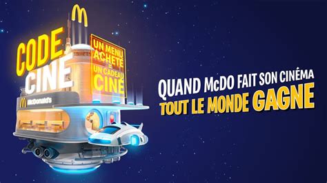 Comment scanner code Ciné McDo