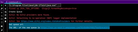 Amazon Web Services While Creating AWS SQS Queue In Kotlin Getting