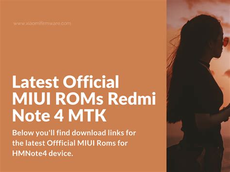 Download Latest Miui Roms Redmi Note Mtk Xiaomi Firmware