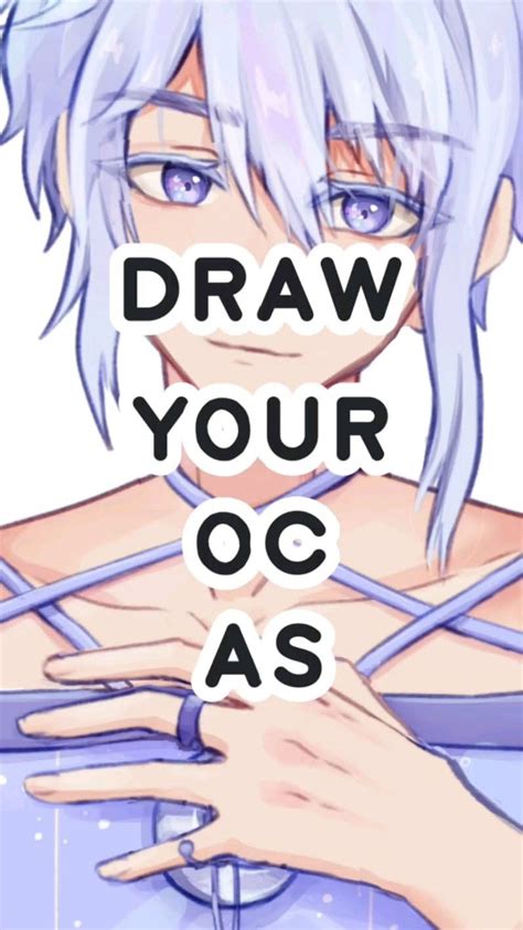 Draw Your Oc As Oc Challenge Digital Drawing Tutorial Step By Step