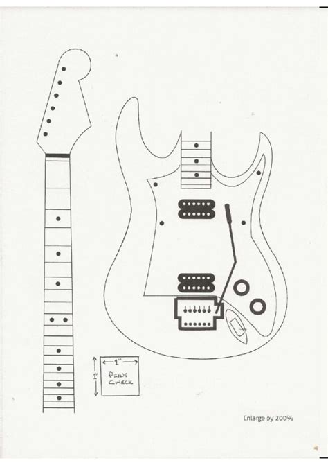 Guitar Template V2 Cakeflix