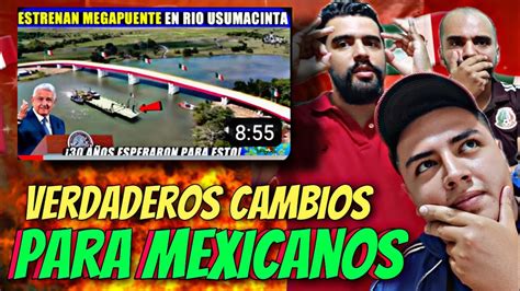 Reacción AMLO cumple promesa de campaña en su tierra natal YouTube