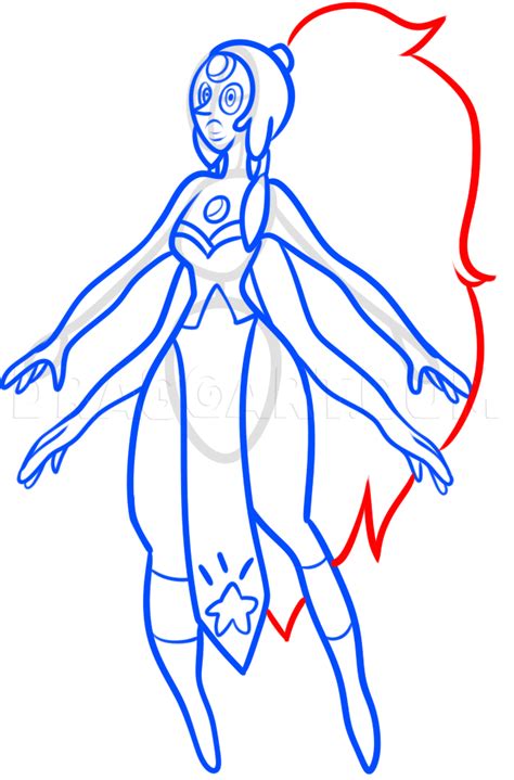 How To Draw Opal From Steven Universe Drawing Step By Step By Dawn DragoArt