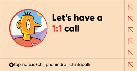 Phanindra Kumar Chintapalli Book A Call On Topmate