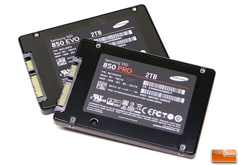 Samsung 850 PRO 2TB SSD Vs Samsung 850 EVO 2TB SSD Legit ReviewsSSD