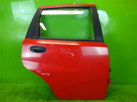 Drzwi prawe tylne tył CHEVROLET AVEO T200 2005r 7836070023