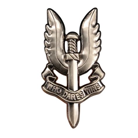 Sas British Army Special Air Service Who Dares Wins Metal Military