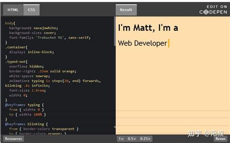 如何为您的网站创建 Css 打字机效果 知乎