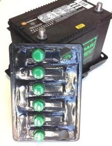 Molded Plastic Cover With Faux Water Fill Caps And Decal Disguises A