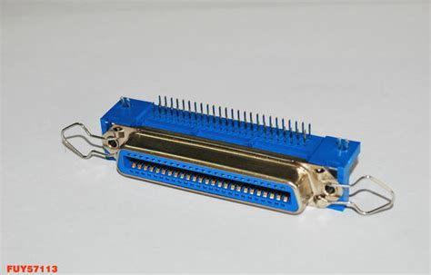 36 Pin Centronic Female Right Angel Pcb Connector For Printer
