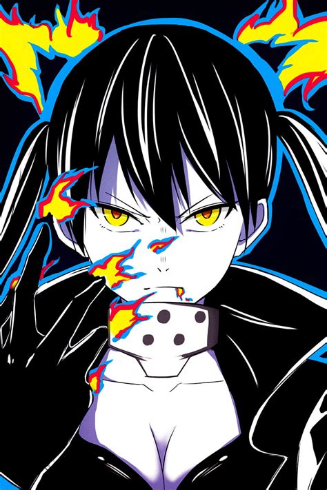 Kotatsu Tamaki Manga Fire Force Fire Flames Enen No Shouboutai