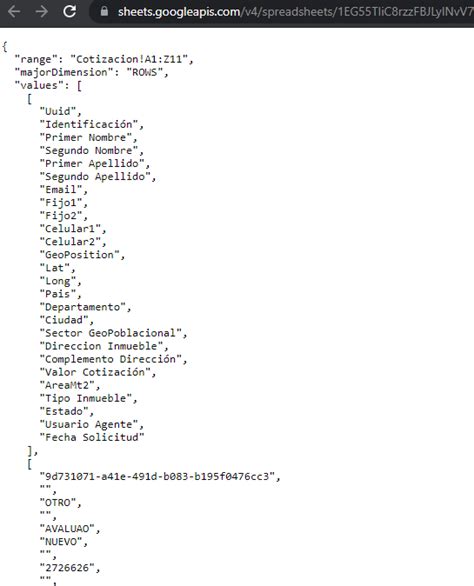 Json Google Sheet V To V Migration In Google App Script Gas