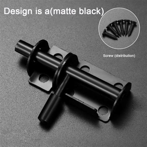 1pcs Stainless Steel Door Bolts Sliding Lock Barrel Bolt Latch Safety