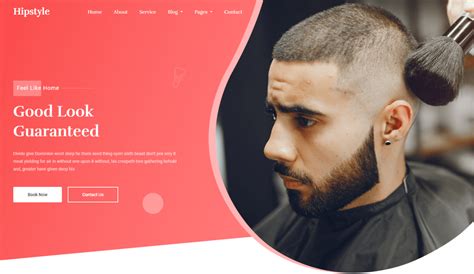 15 Free Barber Shop Html Website Templates