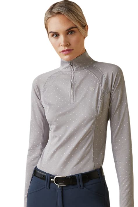 Ariat Womens Sunstopper 20 Quarter Zip Baselayer Five Colours