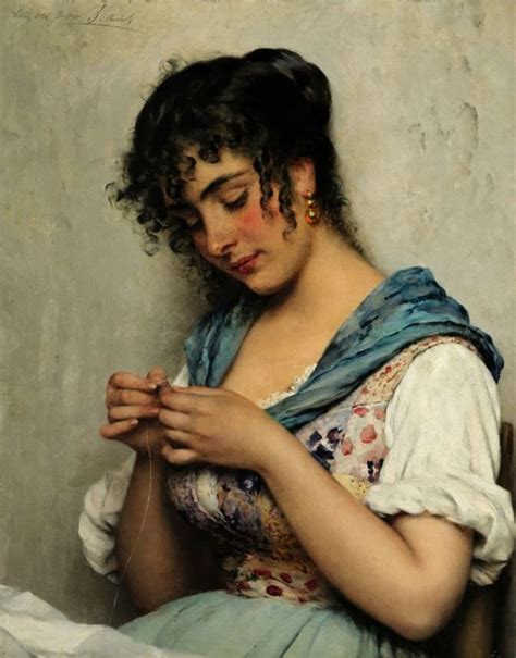Eugene De Blaas Ideas Para Retrato Arte Impresionista Mujeres En El