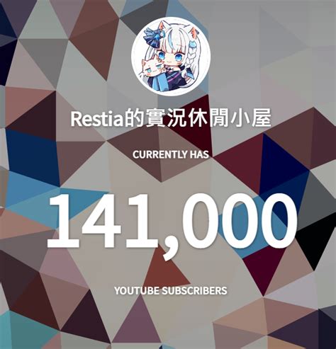 Restia レスティア 💫 On Twitter Youtube 140000 Thank You🎉