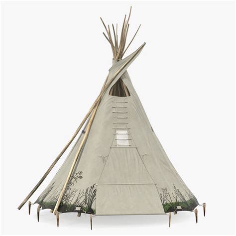 Teepee 3d Models For Download Turbosquid