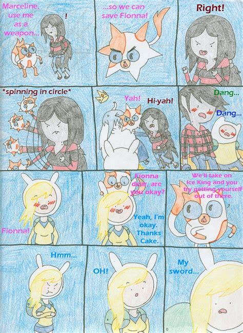 Adventure Time Fionna And Cake Comic