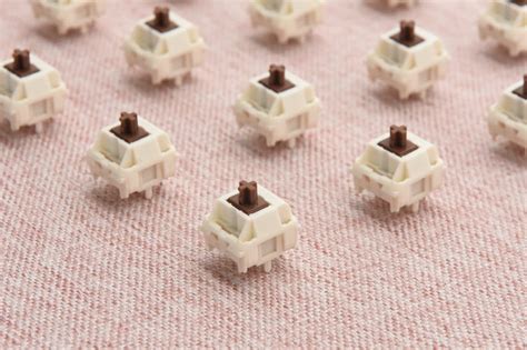 Kailh Cocoa Linear Switches 10pcs Factory Lubed For Smooth And Quiet